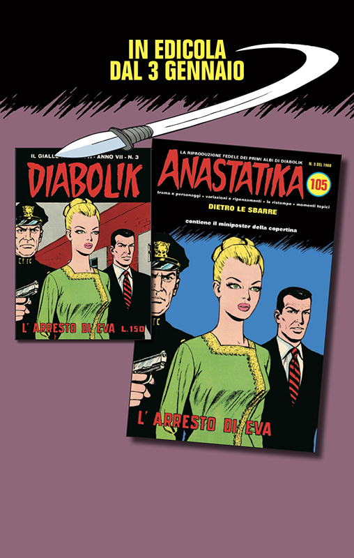 Diabolik Anastatika n. 105 | © Astorina