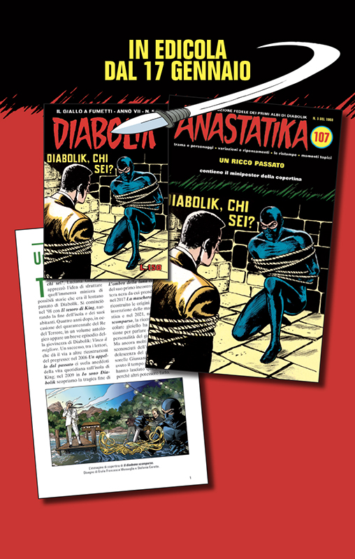 Diabolik Anastatika n. 107 | © Astorina